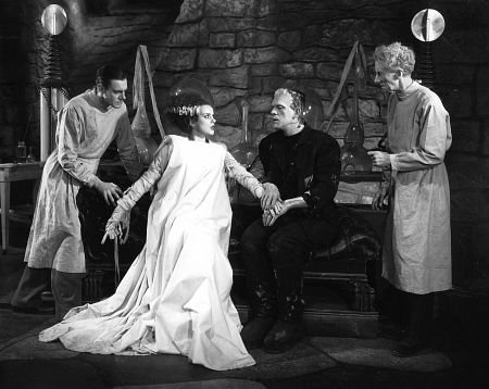 The Bride of Frankenstein ***** (1935, Boris Karloff, Colin Clive ...