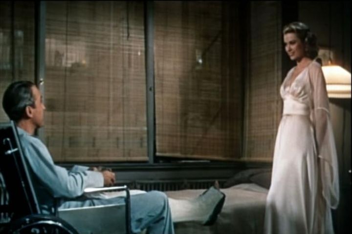 Rear Window ***** (1954, James Stewart, Grace Kelly, Thelma Ritter ...