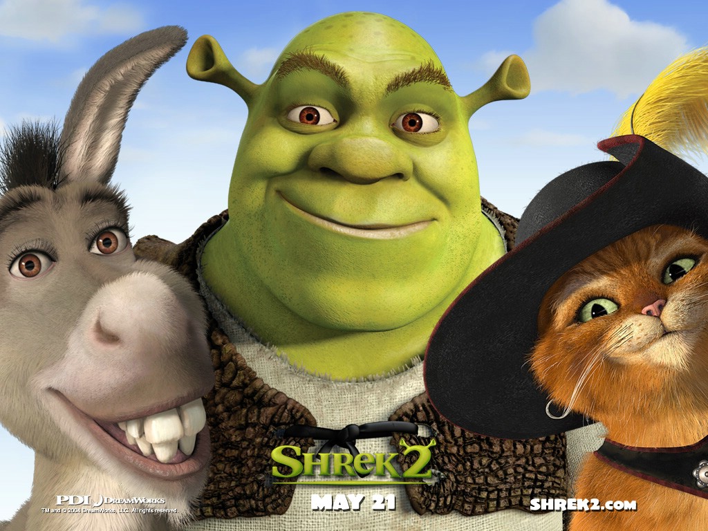Shrek 2 ***** (voices of Mike Myers, Eddie Murphy, Cameron Diaz ...