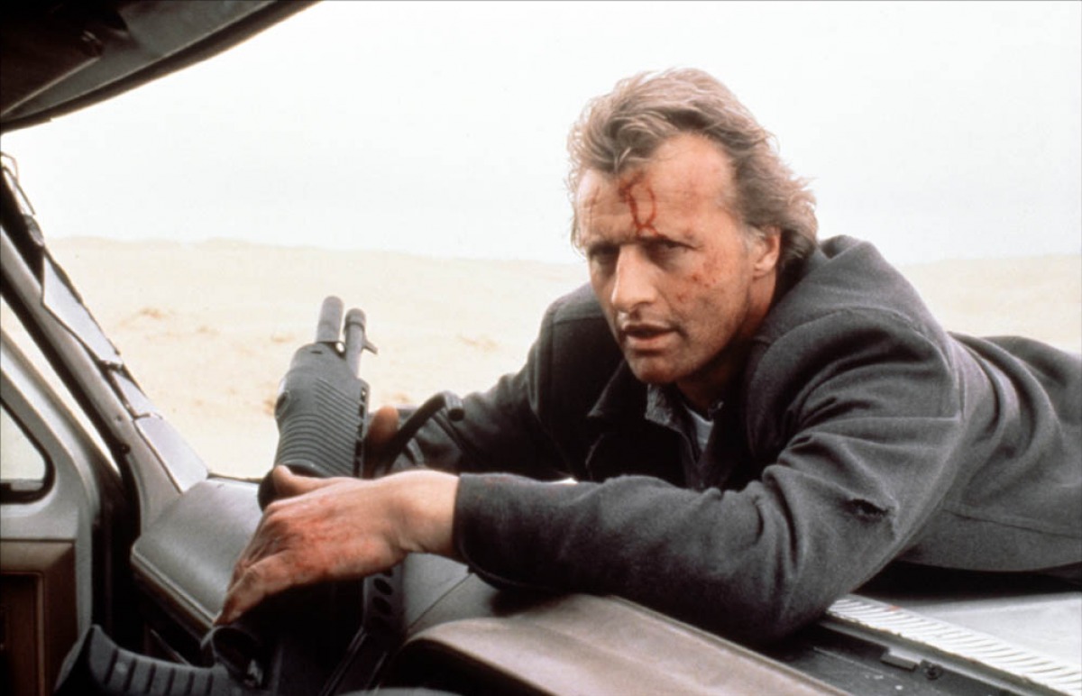 The Hitcher ***** (1986, Rutger Hauer, C Thomas Howell, Jennifer Jason ...