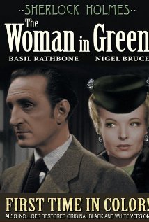 The Woman in Green *** (1945, Basil Rathbone, Nigel Bruce, Hillary ...