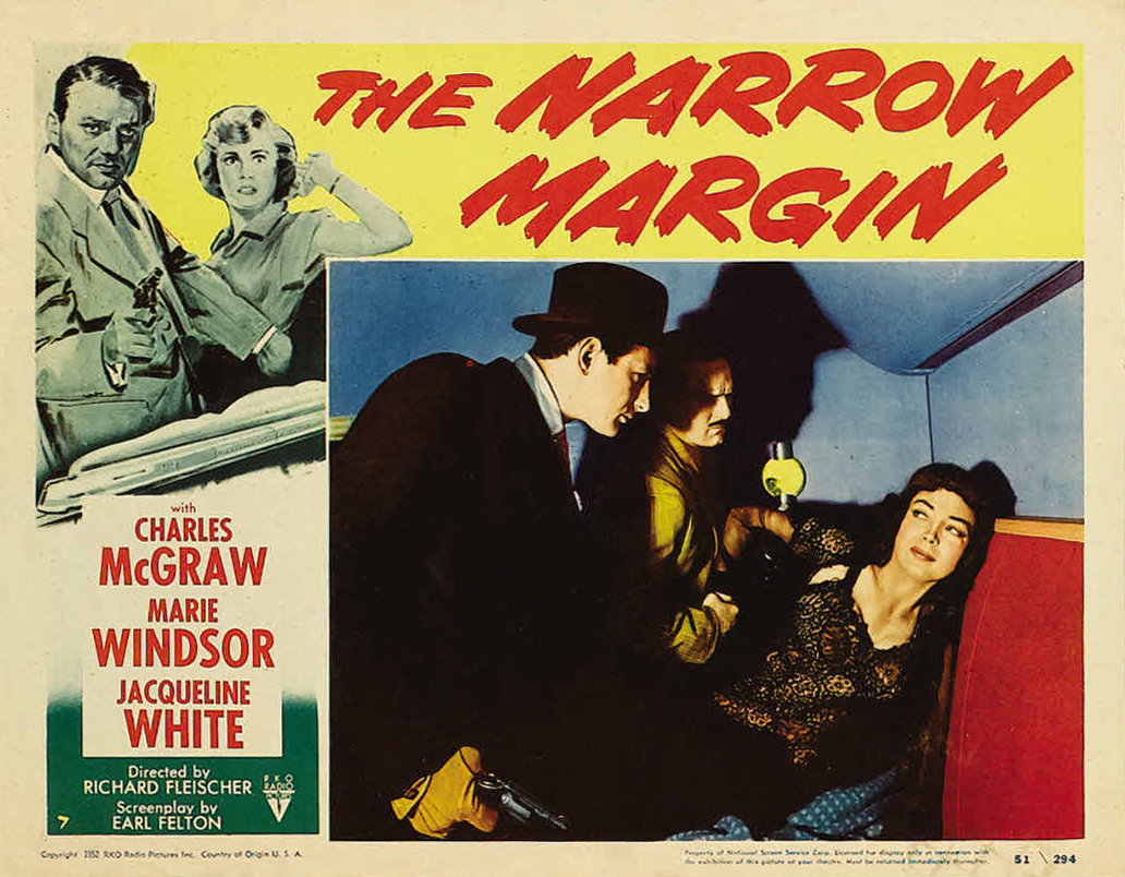 The Narrow Margin ***** (1952, Charles McGraw, Marie Windsor ...