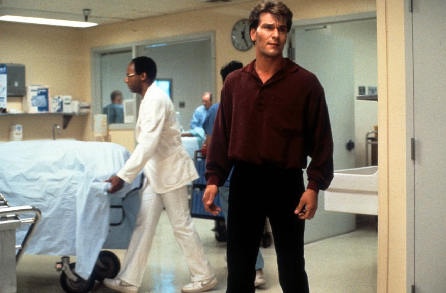 Ghost ***** (1990, Patrick Swayze, Demi Moore, Whoopi Goldberg, Tony ...