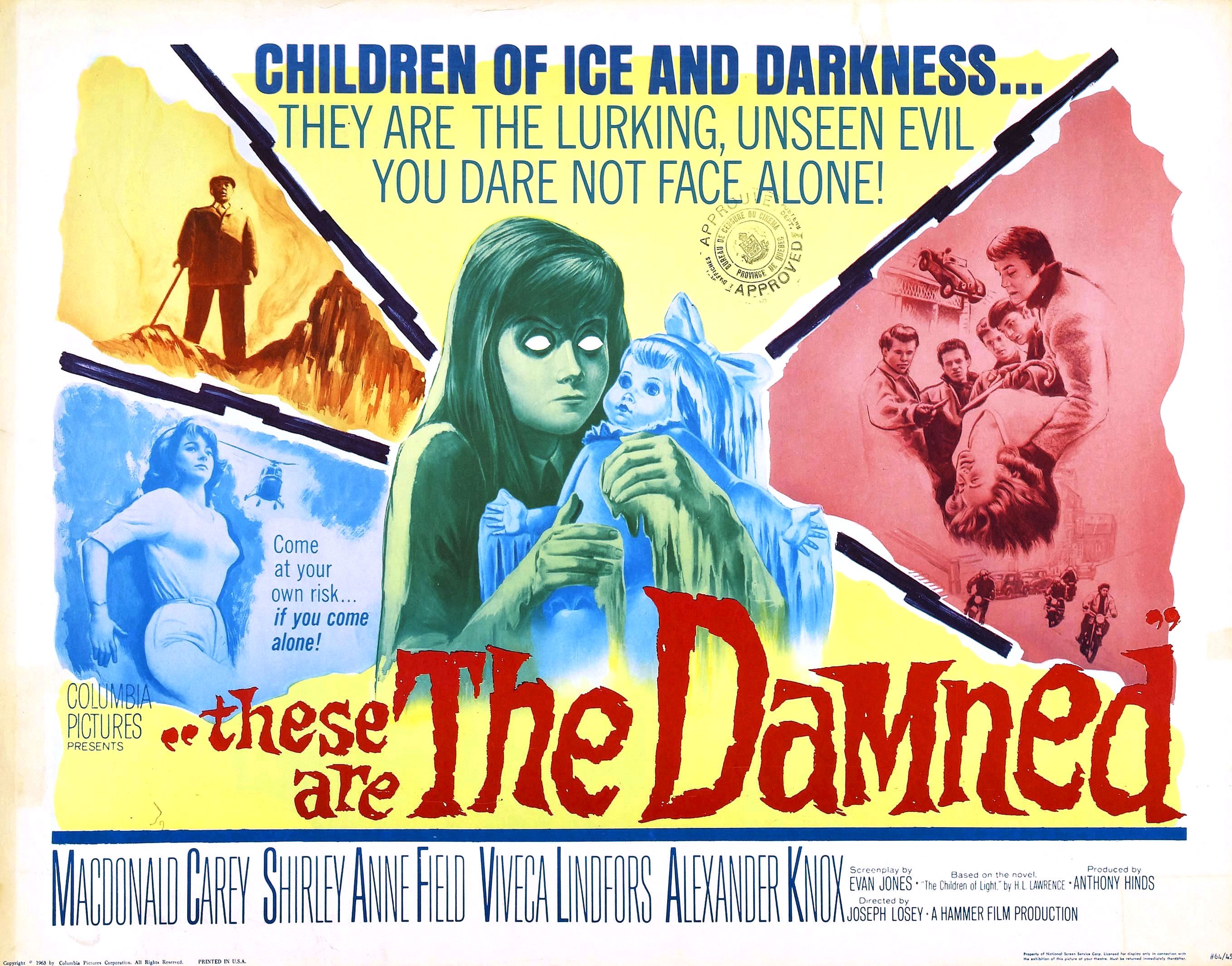 The Damned [These Are the Damned] ***½ (1963, Macdonald Carey, Shirley ...