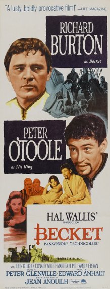 Becket ***** (1964, Richard Burton, Peter O’Toole, John Gielgud, Donald ...