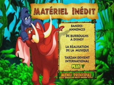 Tarzan **** (1999, voices of Tony Goldwyn, Alex D Linz, Minnie Driver ...