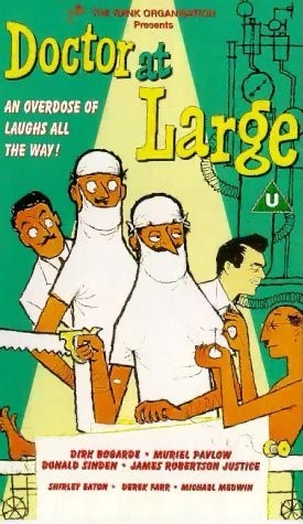 Doctor at Large *** (1957, Dirk Bogarde, James Robertson Justice ...