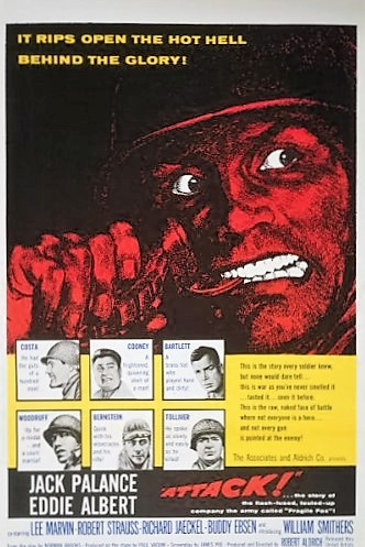 Attack! **** (1956, Jack Palance, Eddie Albert, Lee Marvin, Buddy Ebsen ...