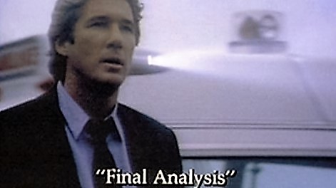 Final Analysis ** (1992, Richard Gere, Kim Basinger, Uma Thurman, Eric ...
