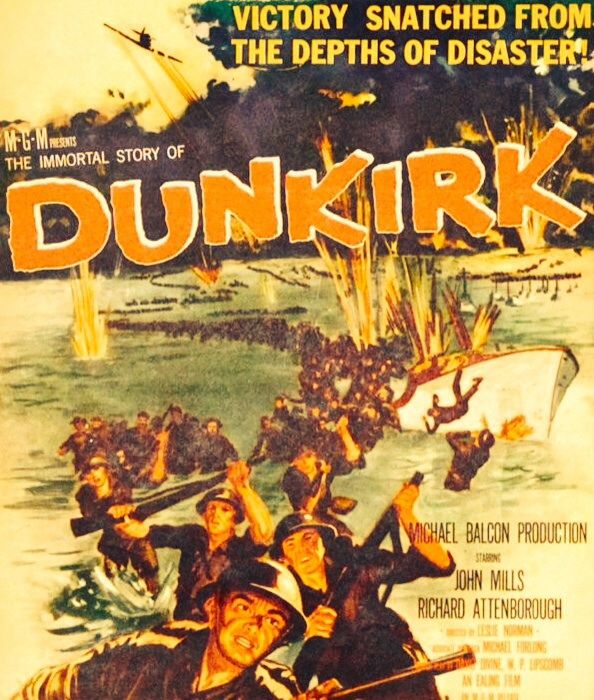 Dunkirk **** (1958, John Mills, Richard Attenborough, Bernard Lee ...