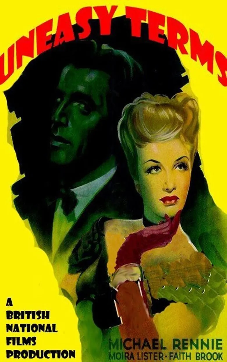 Uneasy Terms *** (1948, Michael Rennie, Moira Lister, Faith Brook, Joy Shelton, Nigel Patrick ...